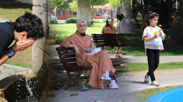 Adana'da sıcaklık 33 dereceye ulaştı, parklar doldu - Haberler Milliyet