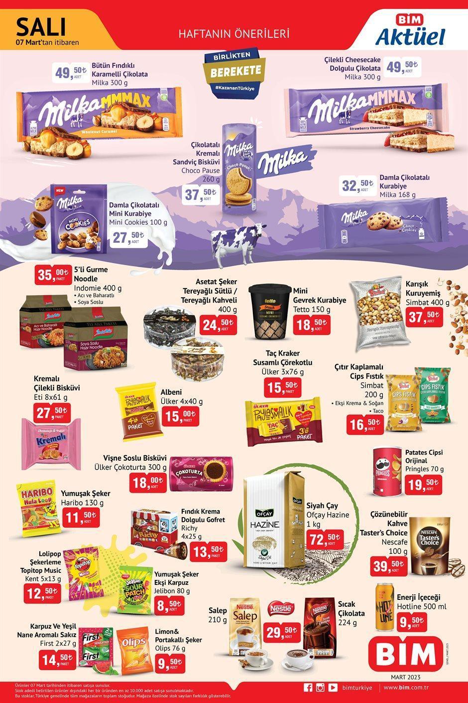 Yeni BİM kataloğu satışta (3 Mart) BİM 3/7 Mart kataloğunda hangi ...