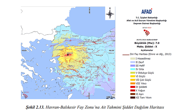 Balıkesir deprem bölgesi mi? Balıkesir deprem haritası AFAD