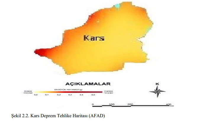 Kars deprem riski var mı? İşte Kars deprem haritası AFAD