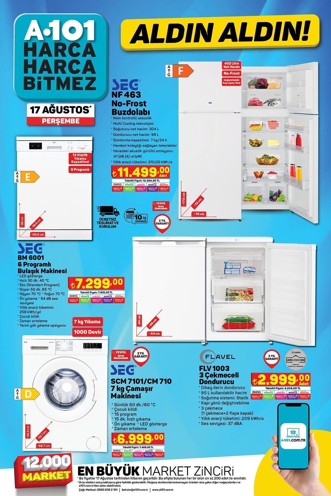 17 AĞUSTOS A101 AKTÜEL KATALOĞU: İŞTE A101 KATALOĞU! BU HAFTA A101 ...