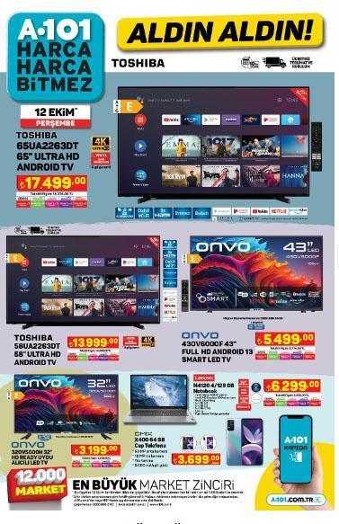 A101 AKTÜEL KATALOĞU (12 EKİM): Bu hafta A101 aktüel kataloğunda neler var? A101 kataloğu ...