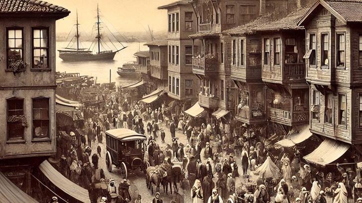 İstanbul'un tarihi yerleri 1800'lü yıllarda nasıl gözüküyordu ...