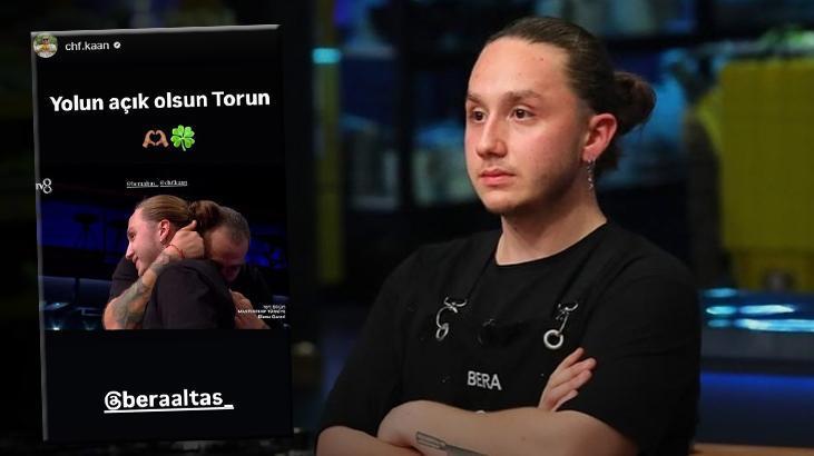 Masterchef'e veda eden Bera'dan Onur Üresin paylaşım: İyi ki varsın abi ...