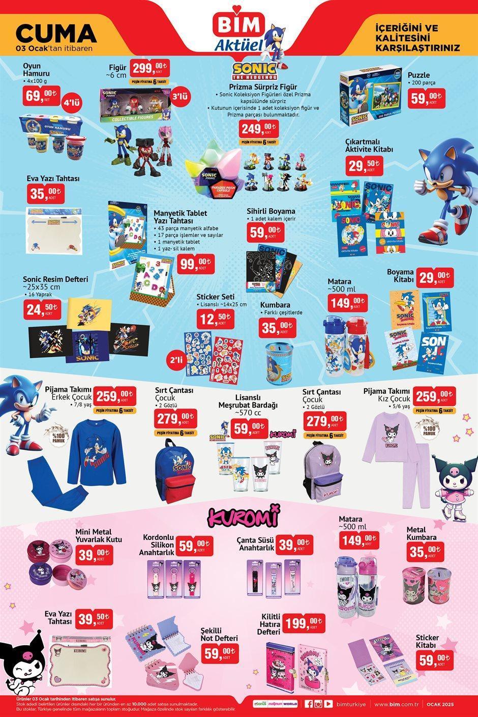 BİM AKTÜEL 31 Aralık- 3 Ocak 2025 KATALOĞU: Bu hafta yılın ilk BİM katalog indirimli ürünler ...