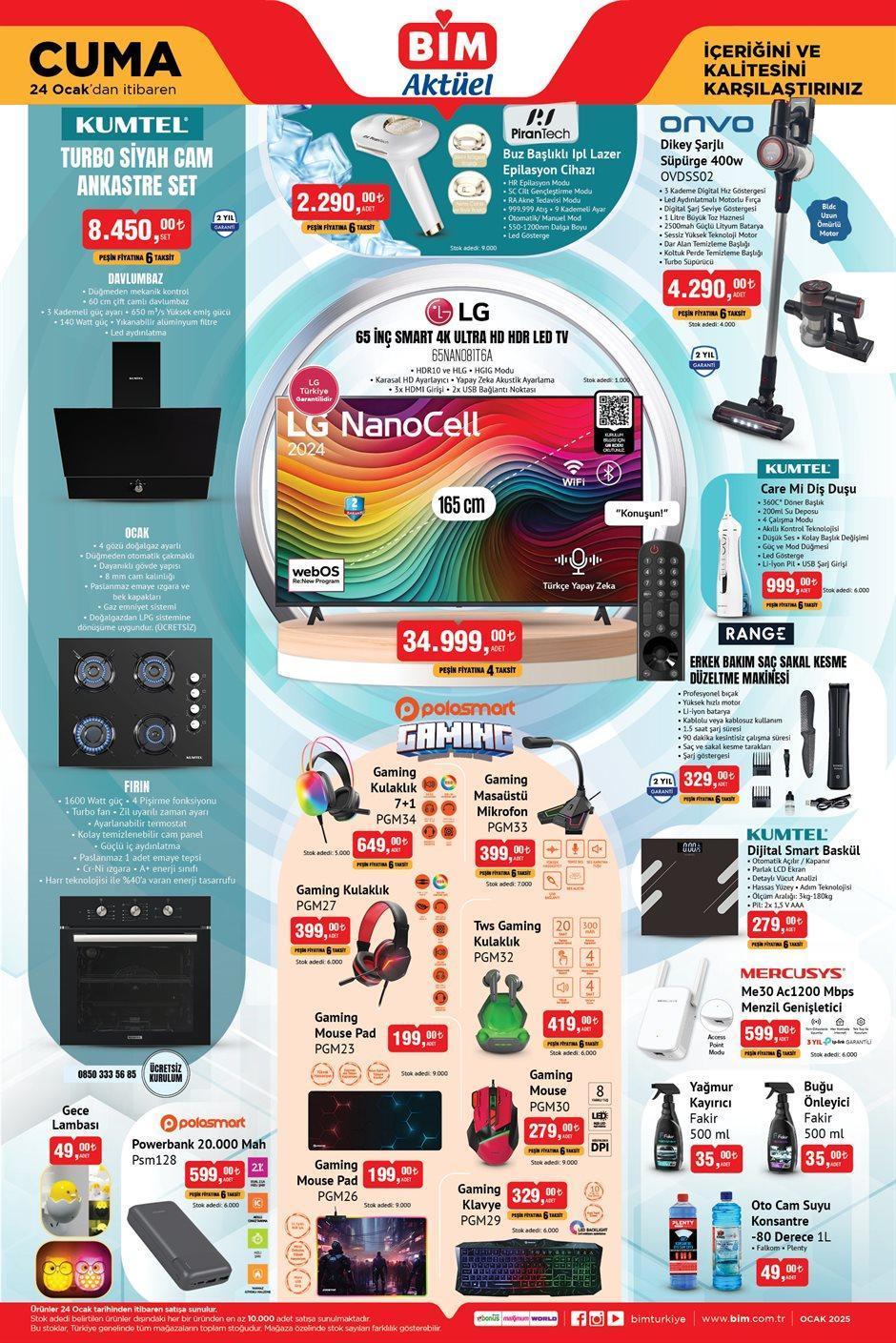 28-31 OCAK YENİ BİM AKTÜEL KATALOGLAR 💥 BİM 31 Ocak Cuma aktüel kataloğunda hangi ürünler satışa ...