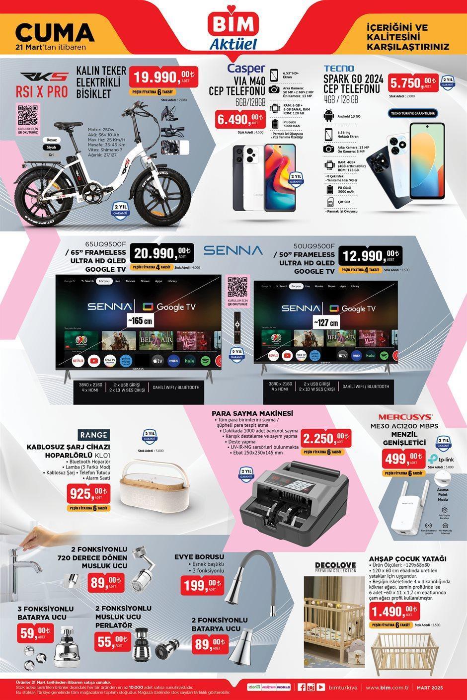 21 MART BİM AKTÜEL İNDİRİMLERİ! 🛒 BİM aktüel 21 Mart Cuma aktüel kataloğunda hangi ürünler ...