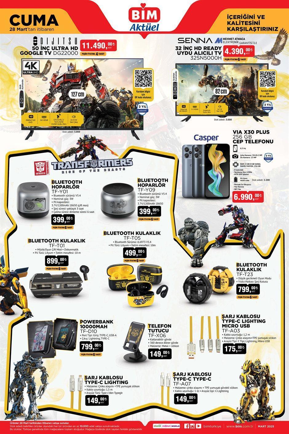 YENİ BİM AKTÜEL KATALOGLAR (25-28 MART) 🚩 BİM 25-28 Mart aktüel ...