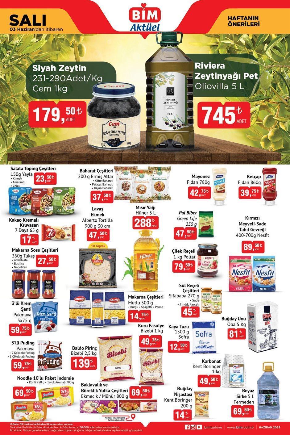 BUGÜN RAFLARDA SATIŞA ÇIKTI! BİM 3 Haziran Salı aktüel kataloğunda ...