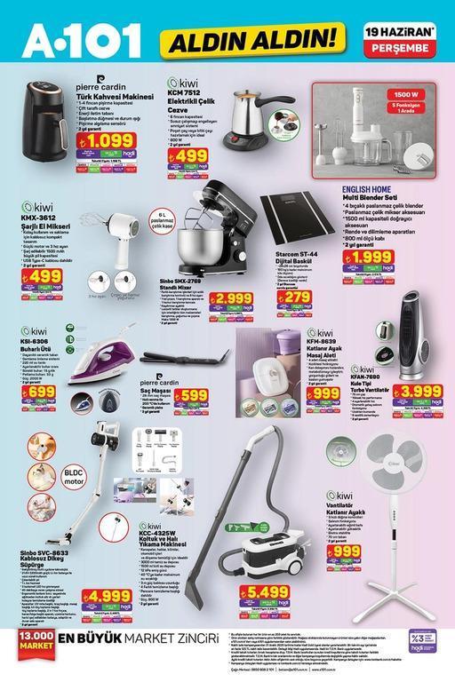 A101 AKTÜEL 19 HAZİRAN 2025 KATALOG İNDİRİMLERİ | Bu hafta A101 katalog ...