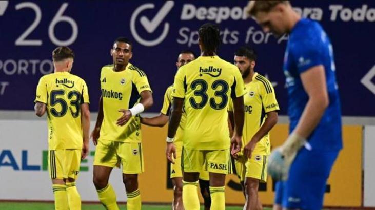 MAÇ ÖZETİ: Fenerbahçe Al-Ittihad hazırlık maçı kaç kaç bitti ...