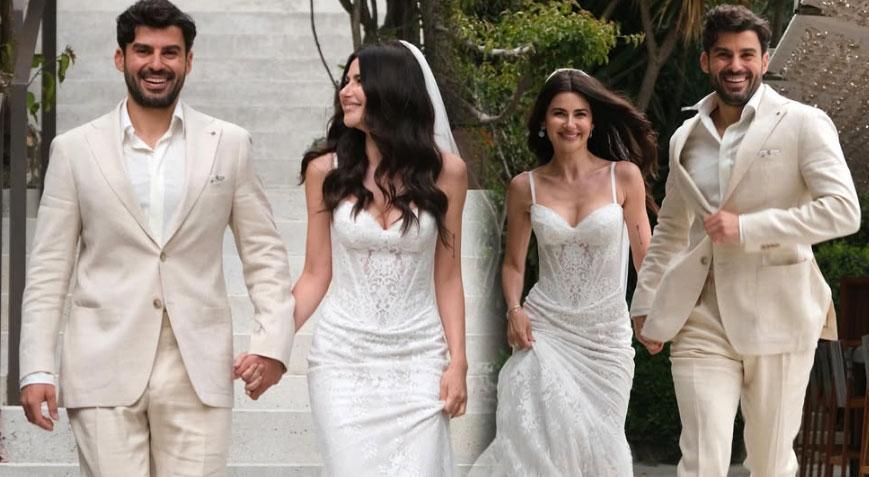 Nesrin Cavadzade sessiz sedasız evlendi: İlk nikah pozları geldi ...
