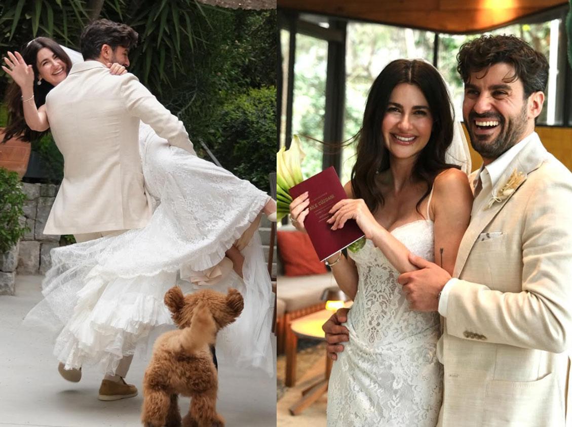 Nesrin Cavadzade sessiz sedasız evlendi: İlk nikah pozları geldi ...
