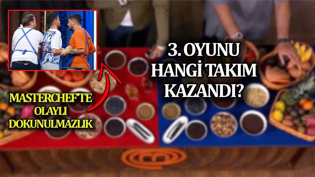 MASTERCHEF TARİHİNDE İLK! MasterChef 5 Ekim son dokunulmazlığı hangi takım kazandı? Haftanın 5 ...