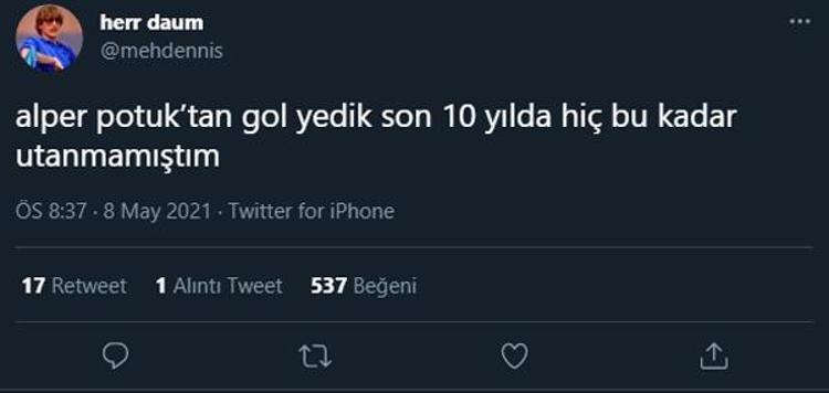 SON DAKİKA || Ankaragücü - Fenerbahçe maçına Alper Potuk'un sevinci ...