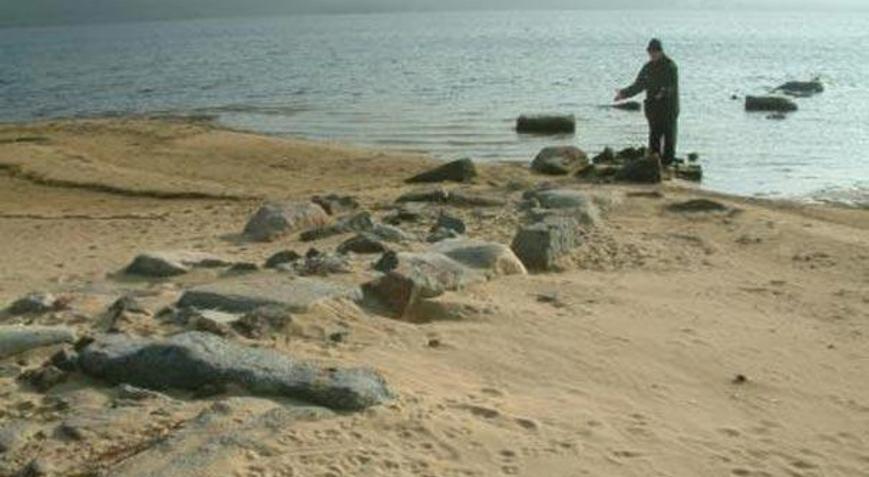 Erdek'te deniz çekilince tarih ortaya çıktı - Son Dakika Milliyet