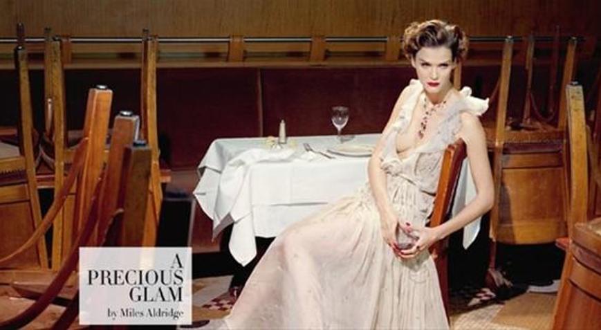 'A Precious Glam' Vogue Italya - Stil