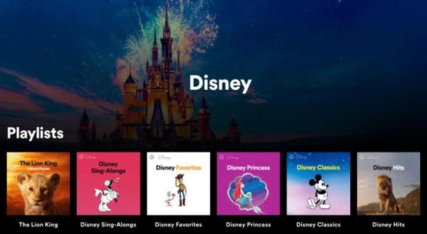 Spotify’dan Disney’e özel çalma listesi