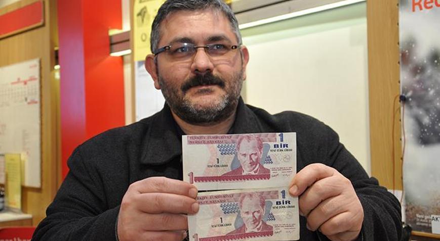 Haberler: Yıllardır sakladığı 1 YTL'yi satışa çıkardı! Fiyatı şaşırttı ...