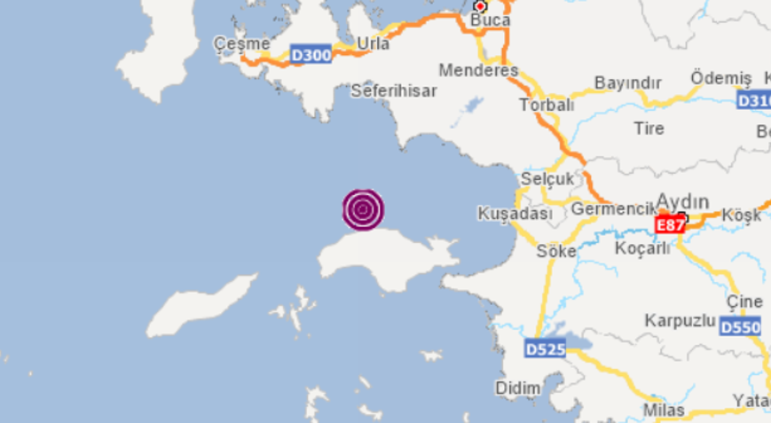 Son dakika... Ege Denizi'nde deprem - Son Dakika Haberleri Milliyet