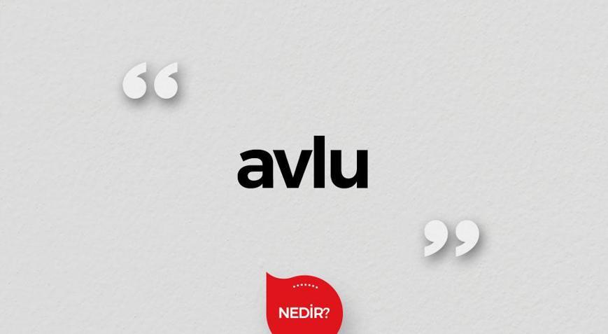 Avlu Nedir? - Milliyet Emlak