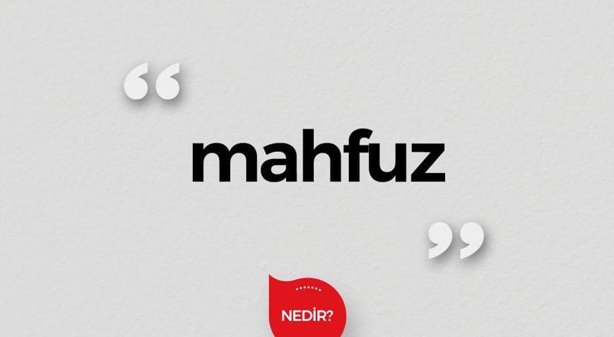Mahfuz Ne Demek? - Milliyet Emlak