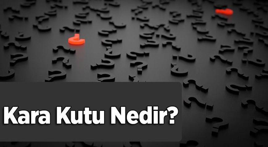 Kara Kutu Nedir, Ne İşe Yarar? Uçaklardaki Kara Kuru Hangi Malzemeden ...