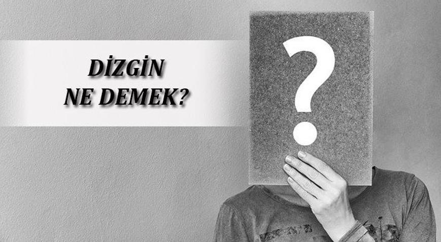 Dizgin Ne Demek, TDK Sözlük Anlamı Nedir? Dizginlemek Ne Demek? - En ...