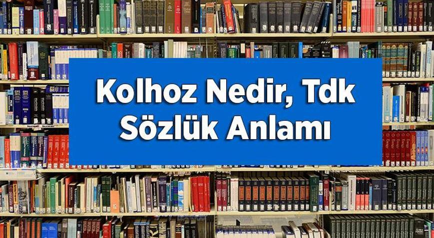 Kolhoz Nedir, Tdk Sözlük Anlamı Ne Demek? Kolhoz Sistemi Nedir?