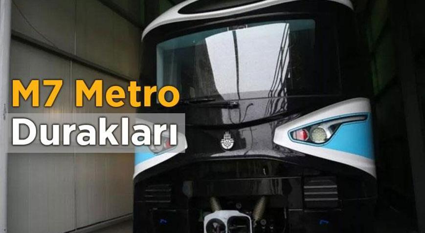 M7 Durakları: Mahmutbey-Mecidiyeköy Metro Durakları İsimleri ve ...