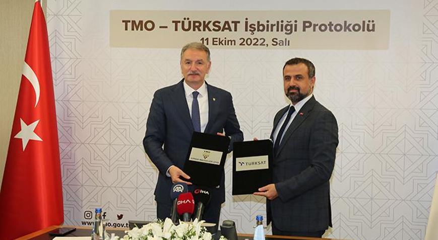 Türksat ile TMO arasında iş birliği protokolü - Son Haberler - Milliyet