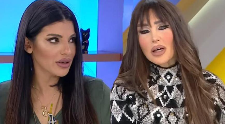 Bircan Bali ile tartışan Seren Serengil'in canlı yayında çenesi ...