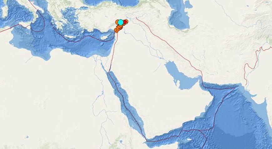 SON DAKİKA: Deprem fırtınası! ABD Jeolojik Araştırma Merkezi de ...