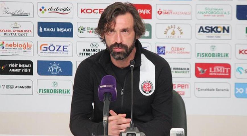 Andrea Pirlo: Ne yapmamız gerektiğini konuştuk - Karagümrük SK - Spor ... Andrea Pirlo: Ne yapmamız gerektiğini konuştuk - Karagümrük SK - Spor ...