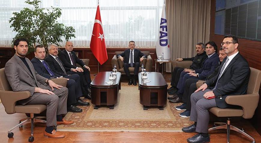 Fuat Oktay, Anavatan Partisi Genel Başkanı ile bir araya geldi - Güncel ...