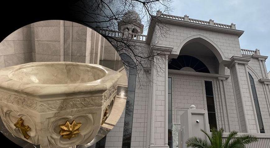 Cumhuriyet tarihinde inşa edilen ilk kilise açılışa hazır - Son Dakika ...