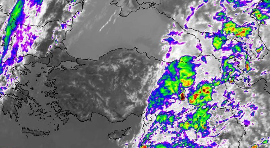 Meteoroloji yeni raporunu yayımladı! Deprem bölgesi için sarı ve ... Meteoroloji yeni raporunu yayımladı! Deprem bölgesi için sarı ve ...