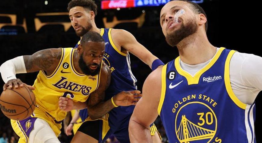 LeBron James tarih yazdı! Lakers, Golden State Warriors'ı eledi ...