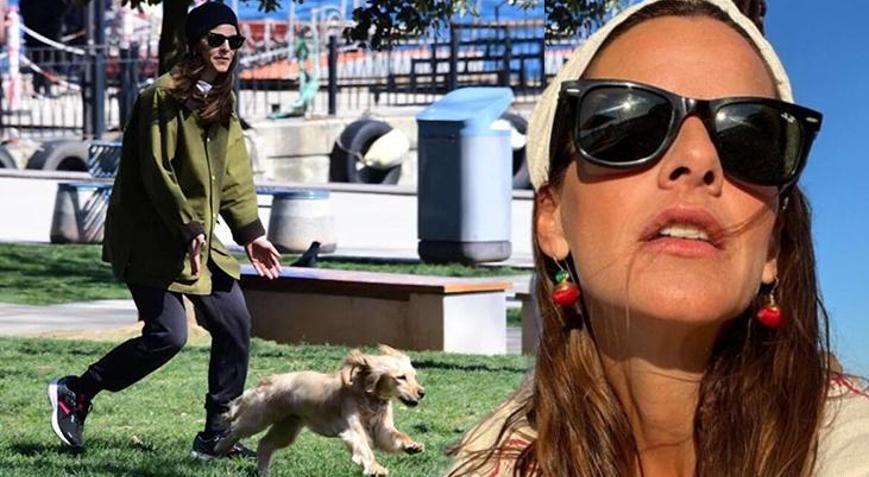 Edvina Sponza köpeğiyle fotoğrafına gelen yoruma kayıtsız kalamadı ...