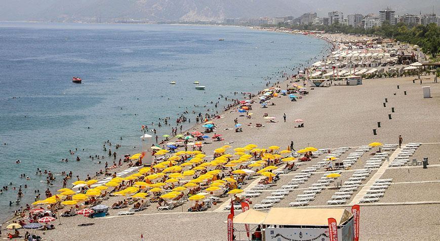 Antalya ile Muğla, 45,9 dereceyle Türkiye'nin en sıcak illeri oldu ...