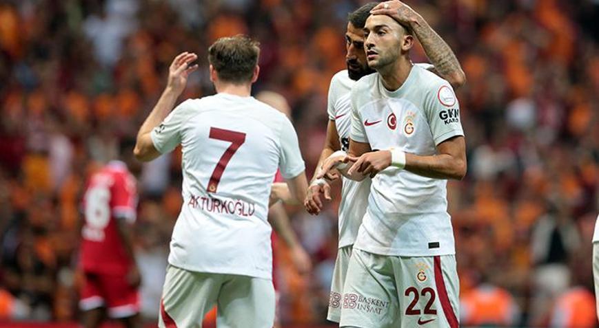 Galatasaray'da Hakim Ziyech asistle başladı! - Galatasaray - Spor Haberleri
