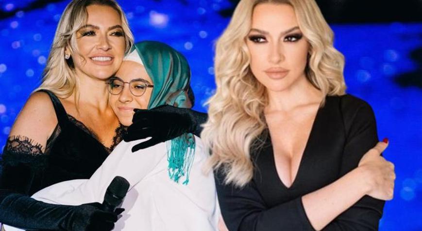 Hadise'den hayranına jest yaptı ardından anlamlı bir mesaj verdi ...