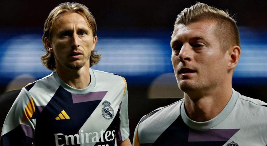 Real Madrid'de Toni Kroos ve Luka Modric krizi! İsyan bayrağı açtılar ...
