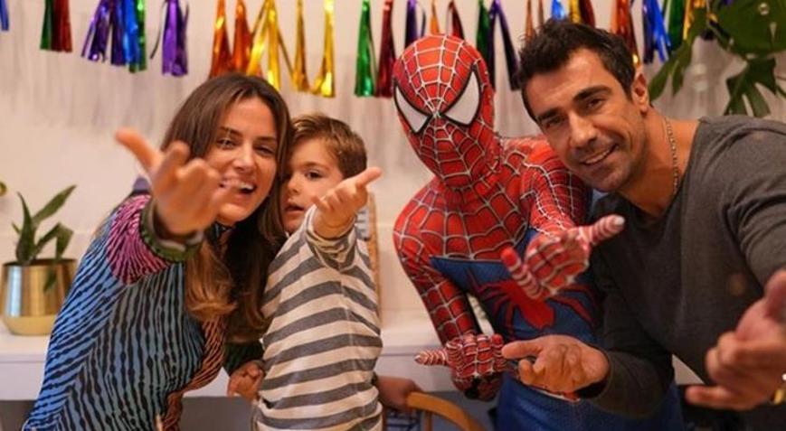 Mihre Mutlu ile İbrahim Çelikkol oğulları Ali için bir araya geldi ...