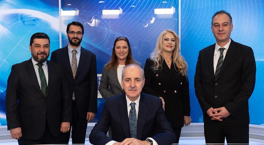 Numan Kurtulmuş, TBMM TV'yi ziyaret etti - Güncel Haberler Milliyet
