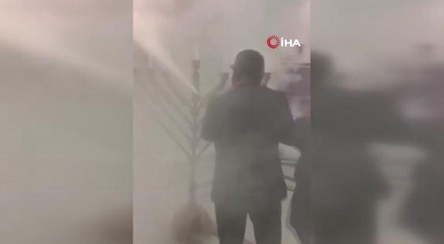 Polonyalı aşırı sağcı vekil, Hanuka Bayramı için yakılan mumları yangın ...