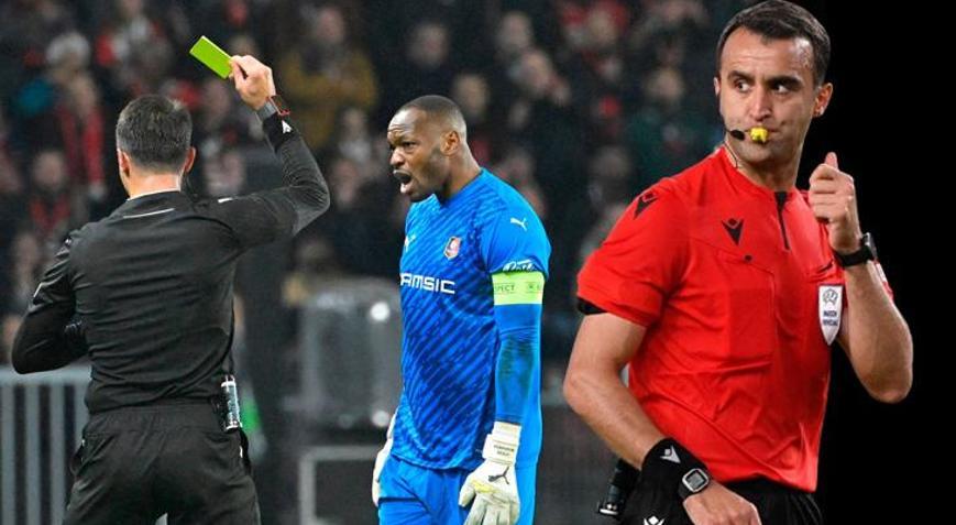 Avrupa Ligi'nde Atilla Karaoğlan az daha kural hatası yapıyordu ...