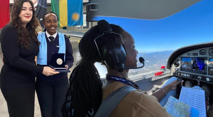 Türkiye'de eğitim aldı, ülkesinin en genç kadın pilotu oldu! - Haberler ...