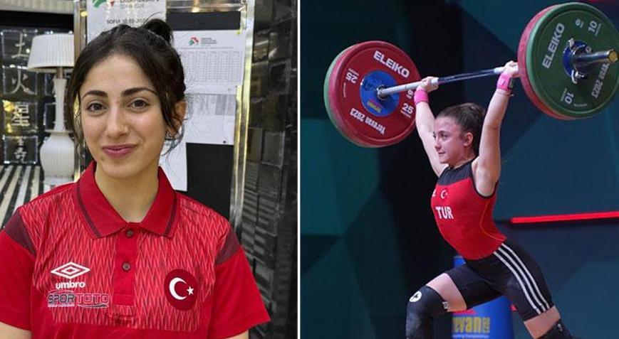 Milli halterciler Cansu Bektaş ve Gamze Altun'dan altın madalya