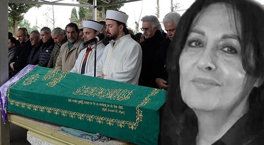 Yeşilçam'ın usta oyuncusu Sevda Ferdağ son yolculuğuna uğurlandı ...